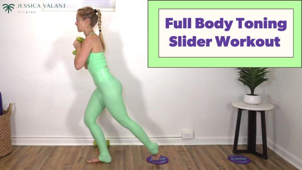 Full Body Toning Slider Workout - Jessica Valant