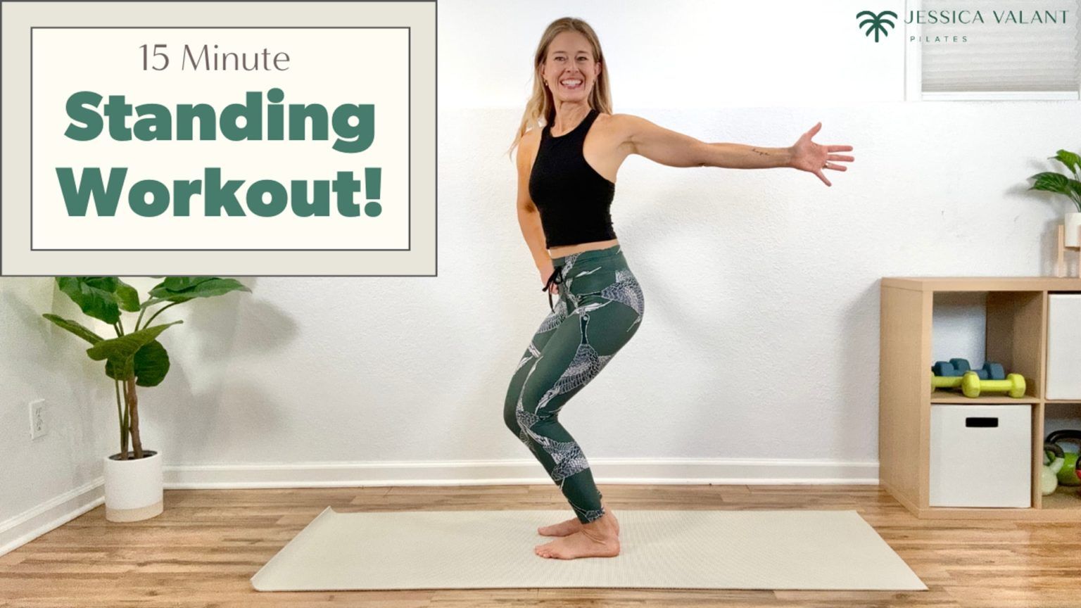 15 Minute Standing Workout - Jessica Valant