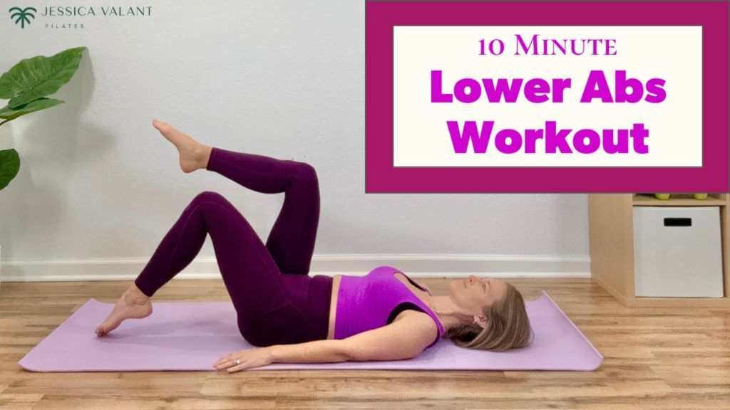 10 Minute Lower Abs Workout - Beginner Friendly! - Jessica Valant