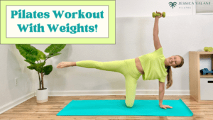 Pilates Workout With Weights - 10 minutes - Jessica Valant