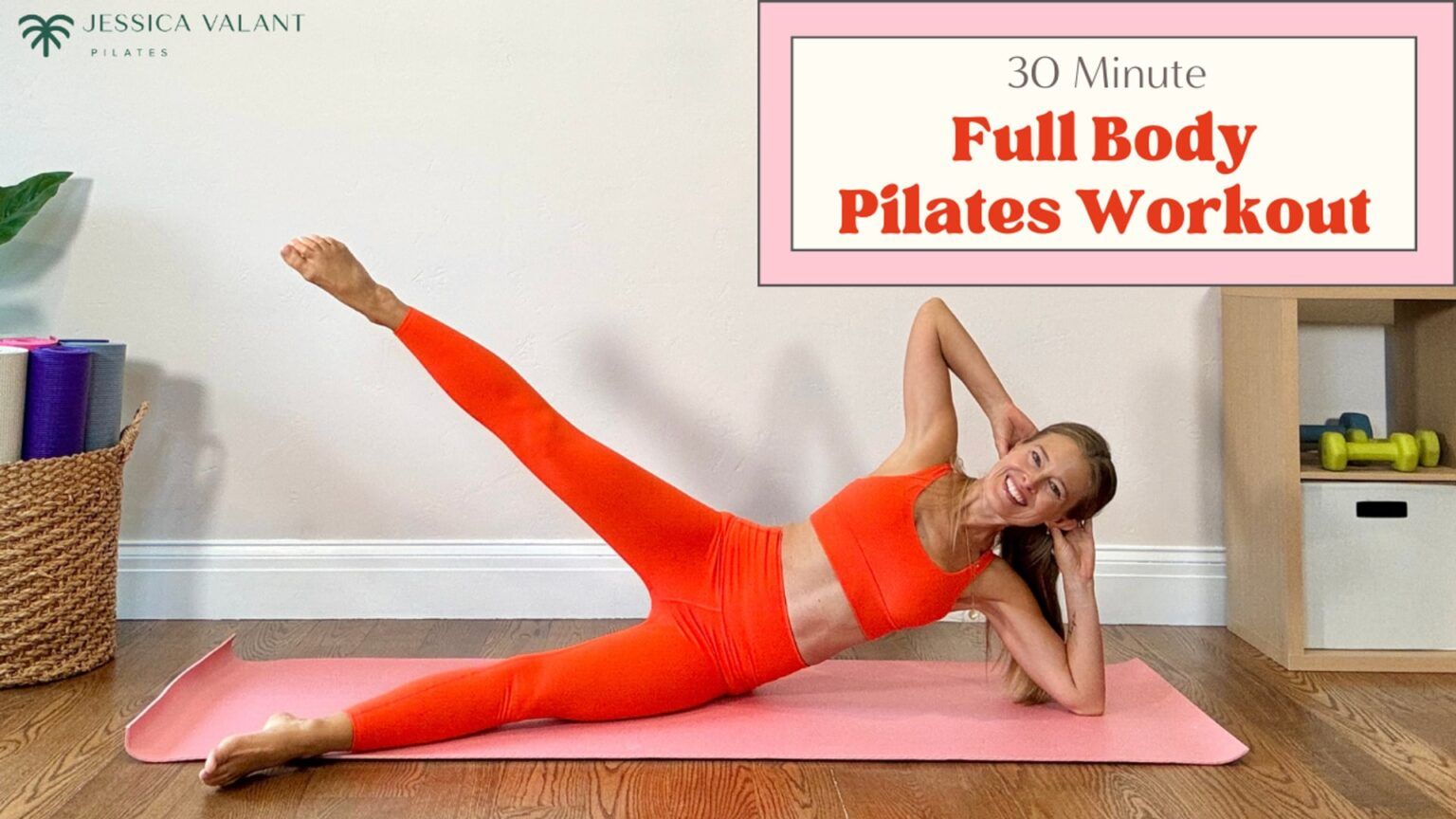 30 Minute All Levels Full Body Pilates Workout - Jessica Valant