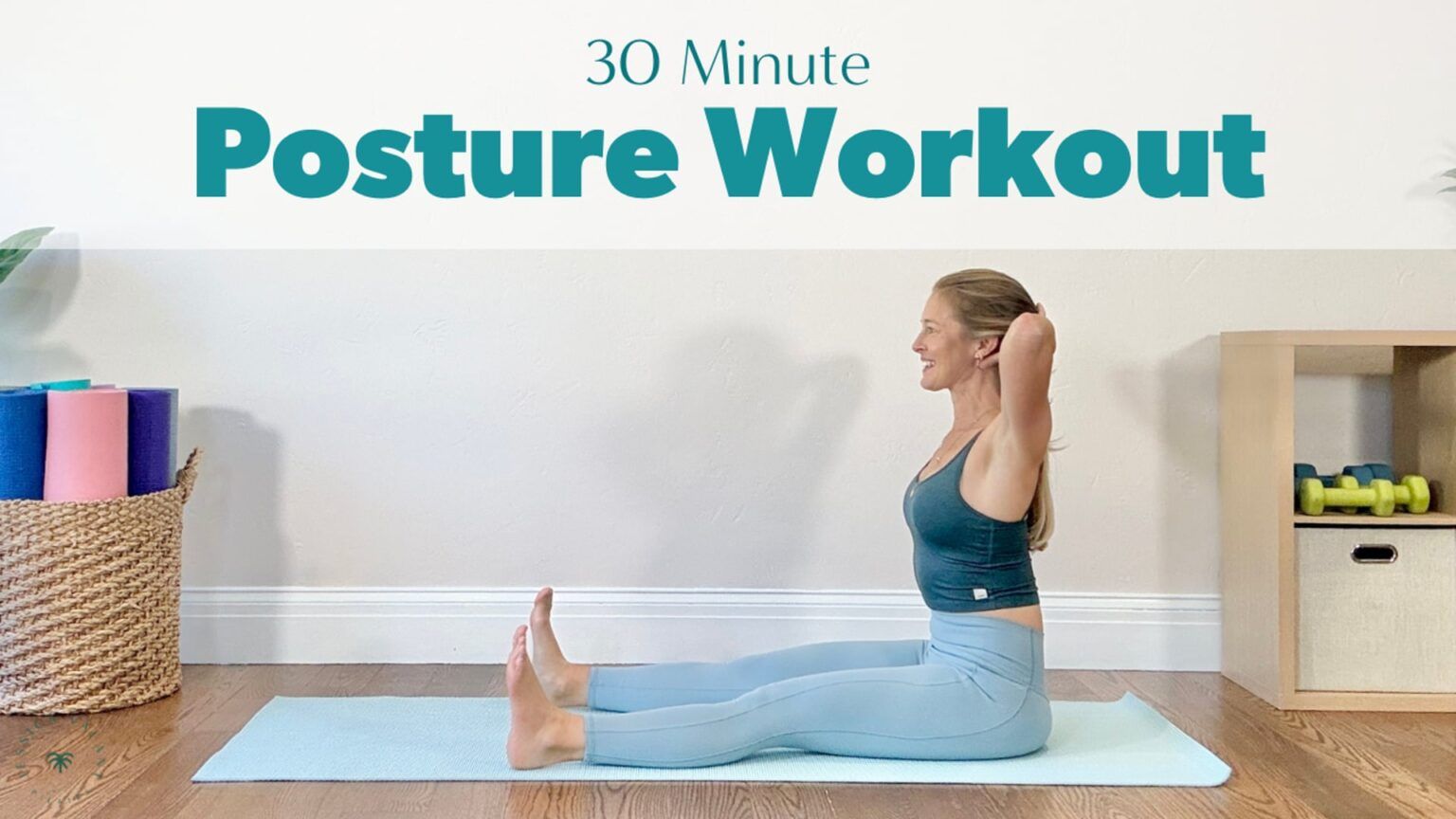 30 Minute Posture Workout - Jessica Valant