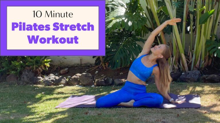 10 Minute Pilates Stretch Workout Jessica Valant
