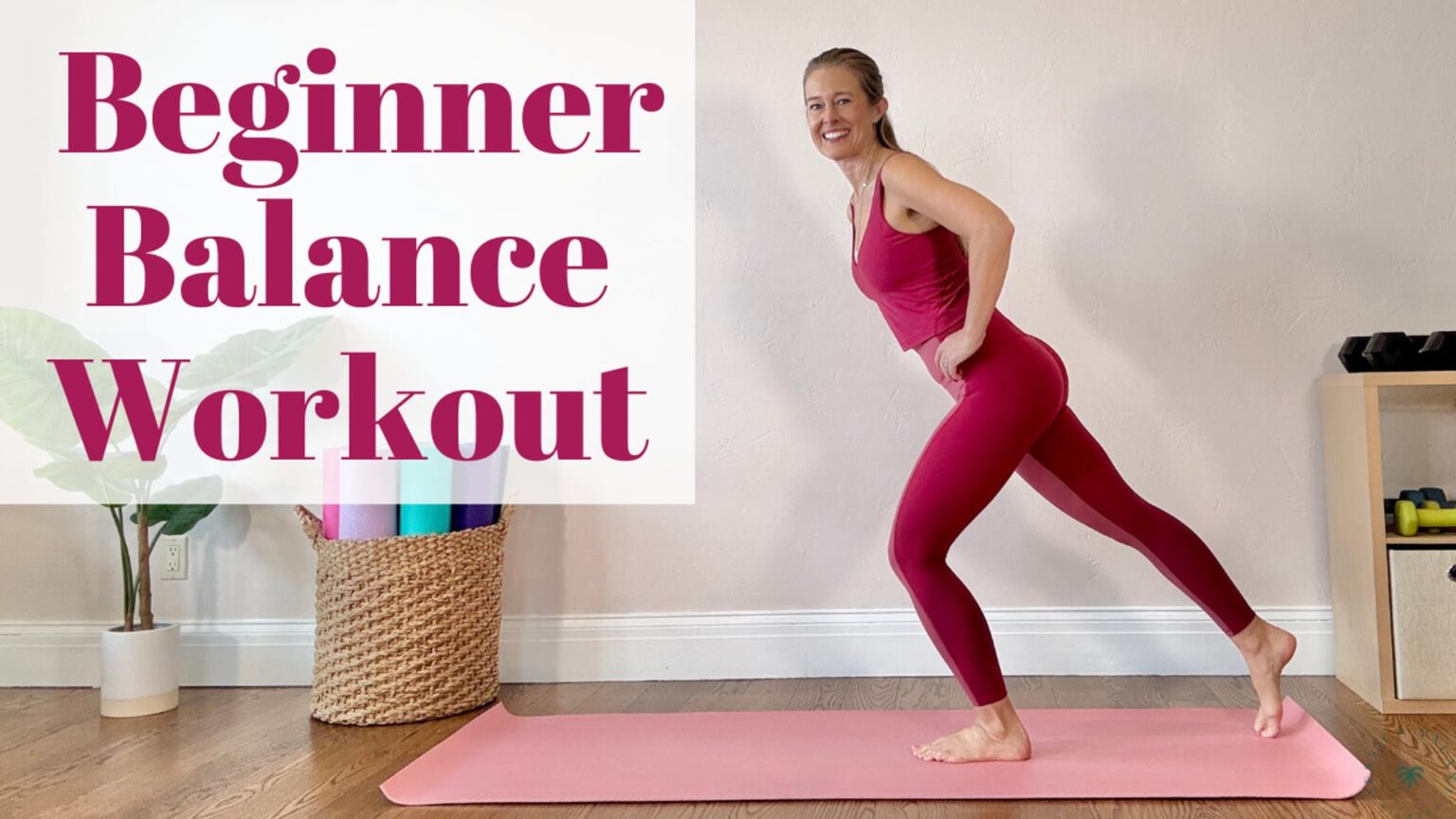 Beginner Balance Workout - Jessica Valant
