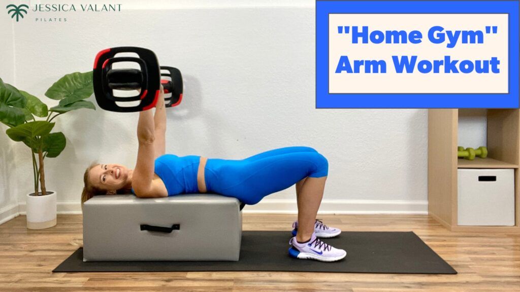 "Home Gym" Arm Workout With Weights - Jessica Valant