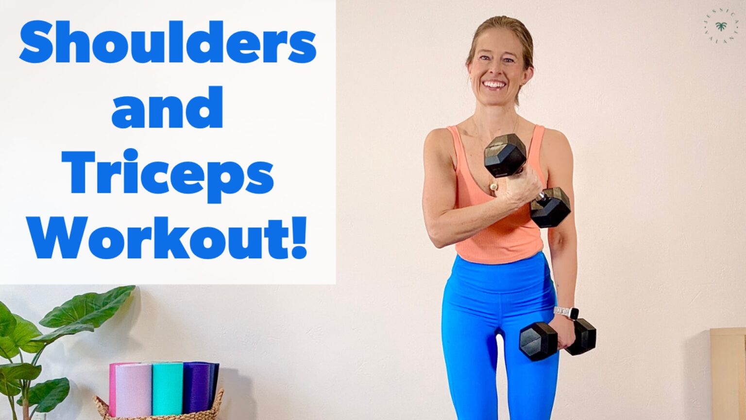 10 Minute Shoulder and Tricep Workout - Jessica Valant